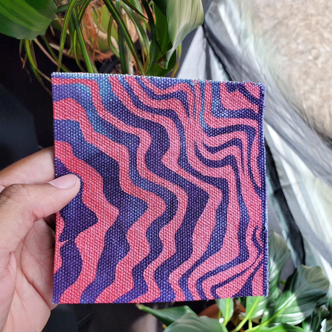 Dyed Marbled Patch (4x4) - Etsy