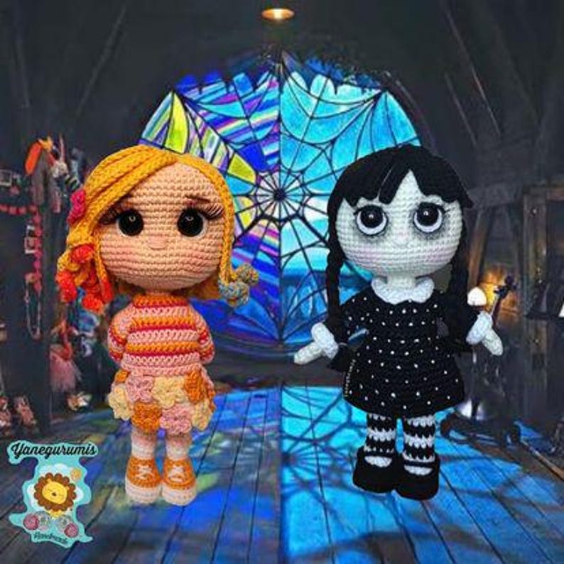 Patrón PDF Merlina - Etsy España