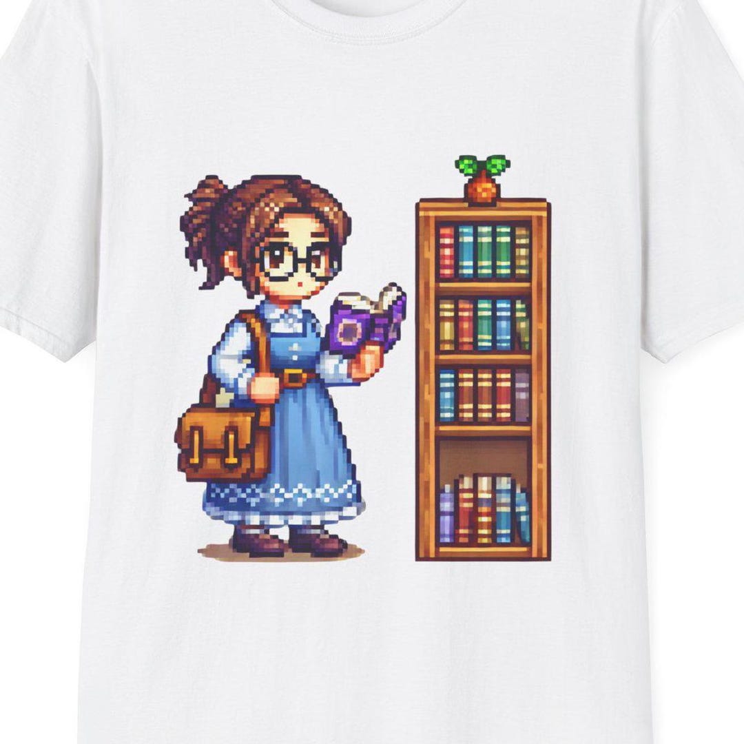 Stardew Valley-inspired T-shirt Gift Gifts Featuring a Studious ...