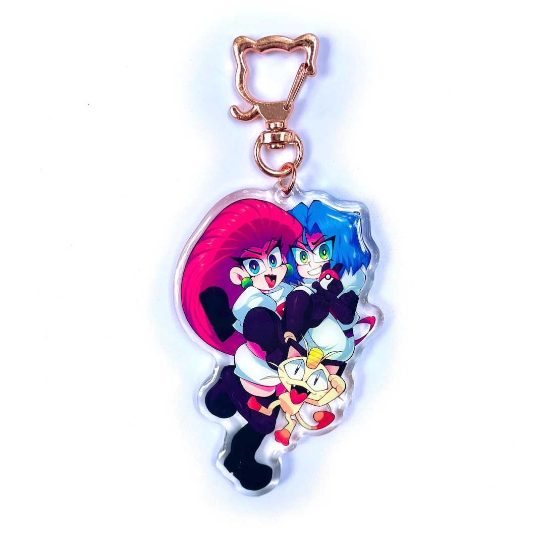 Team Rocket Keychain - Etsy