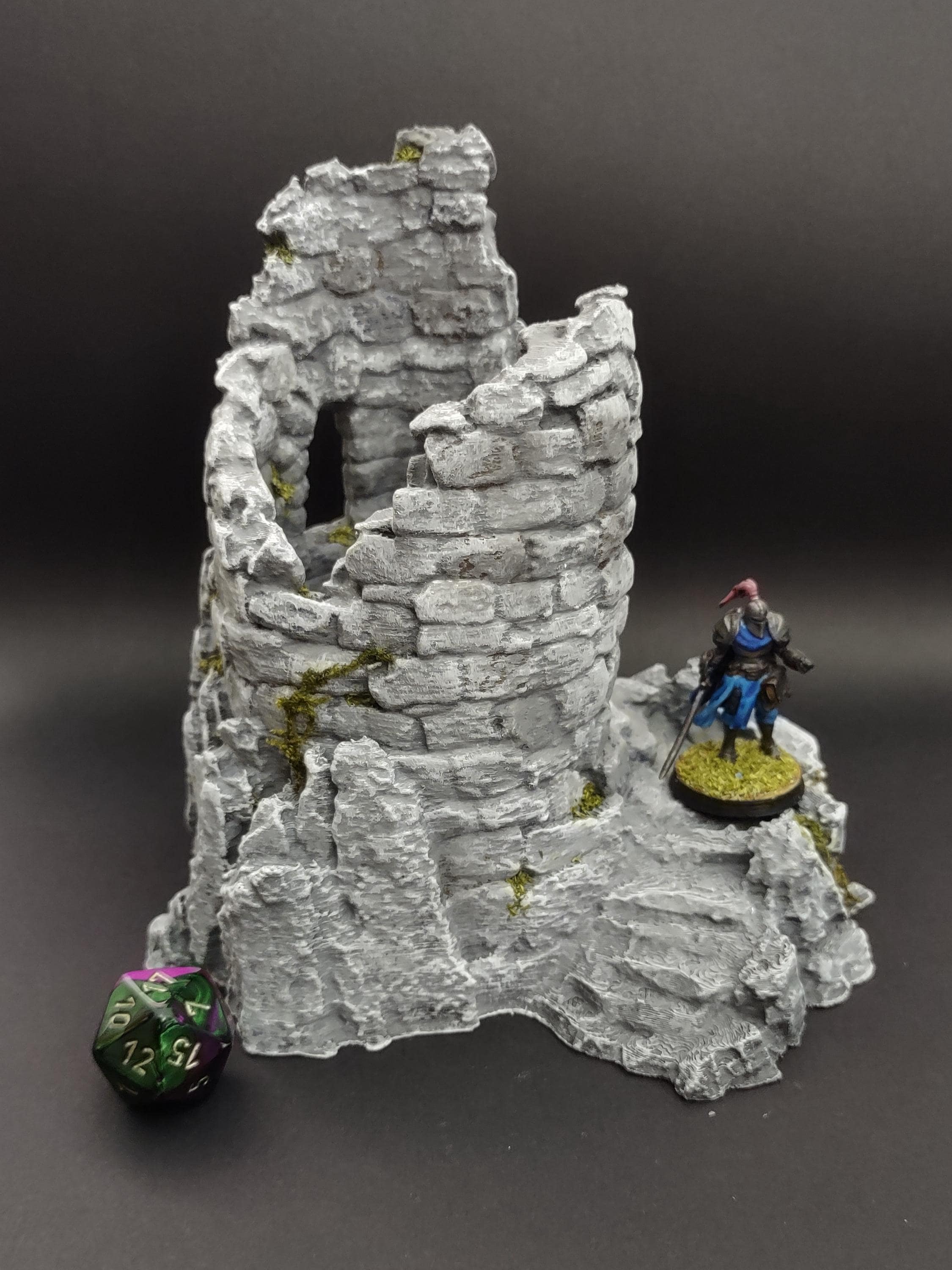 Ruined Tower Castle – Scatter Terrain | Dnd, Pathfinder, DC20 & TTRPG ...