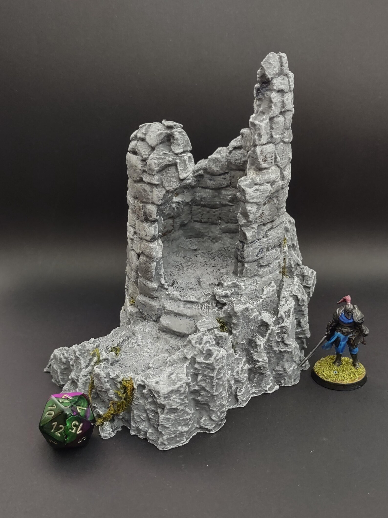 Ruined Tower Castle – Scatter Terrain | Dnd, Pathfinder, DC20 & TTRPG ...