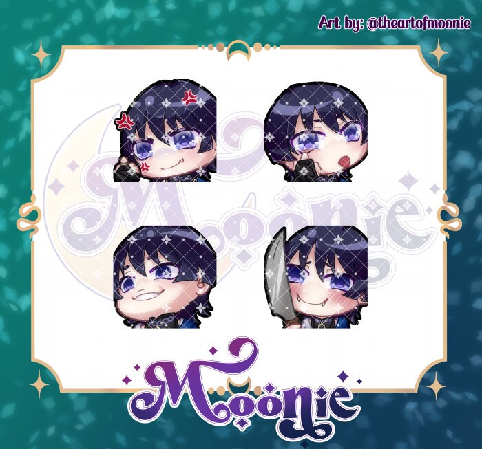 Genshin Impact Emote, süße Emotes, Scaramouche, Wanderer, Hoyoverse ...