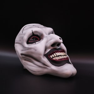 Horror Clown Marilyn Manson Mask - A Unique Hand Painted Piece - Etsy
