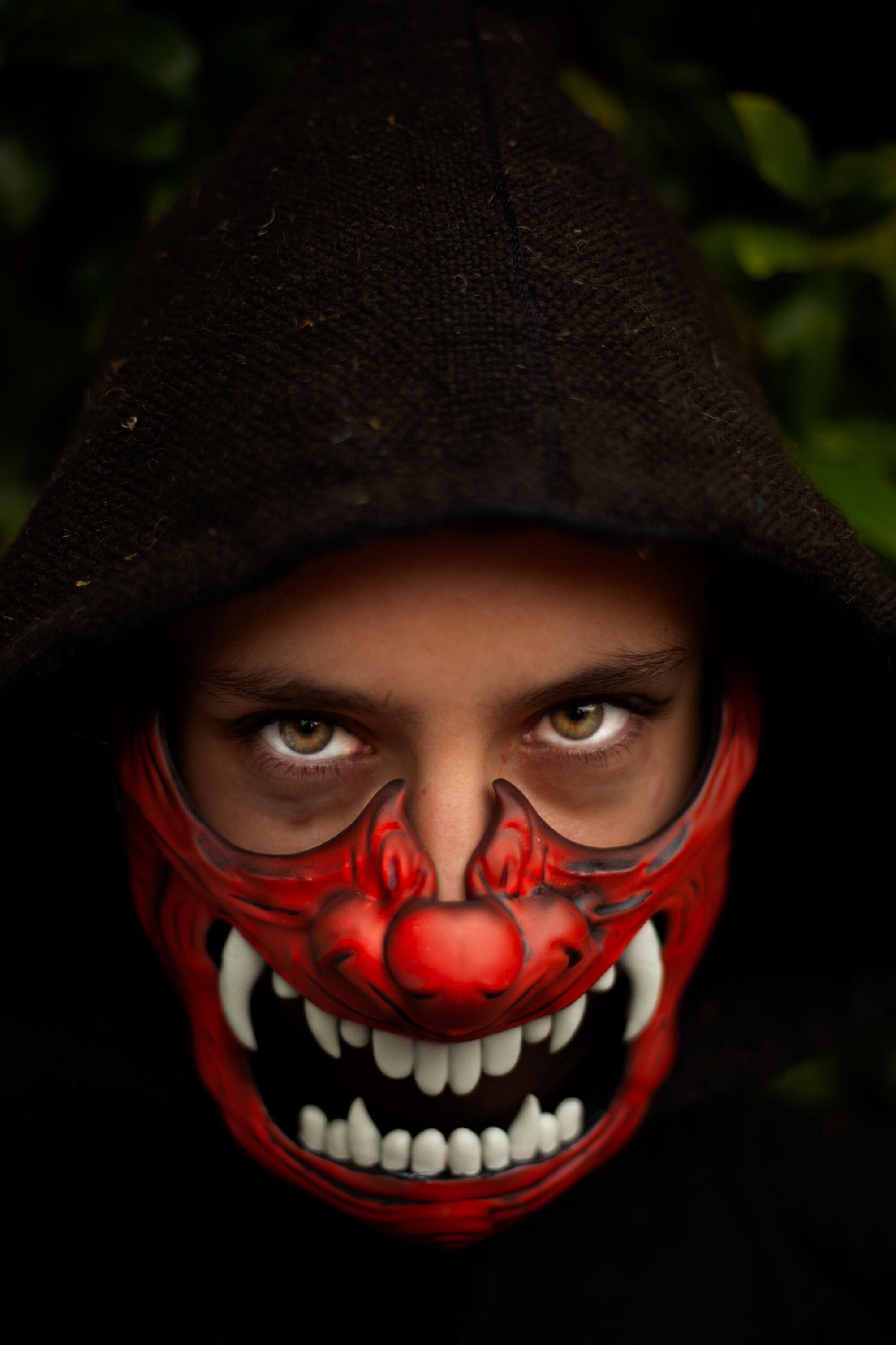 Demon Face Paint Halloween