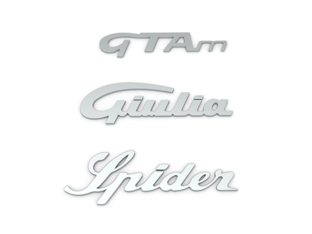 Emblème du logo GTAm / Giulia / Spider Alfa Romeo - Etsy France
