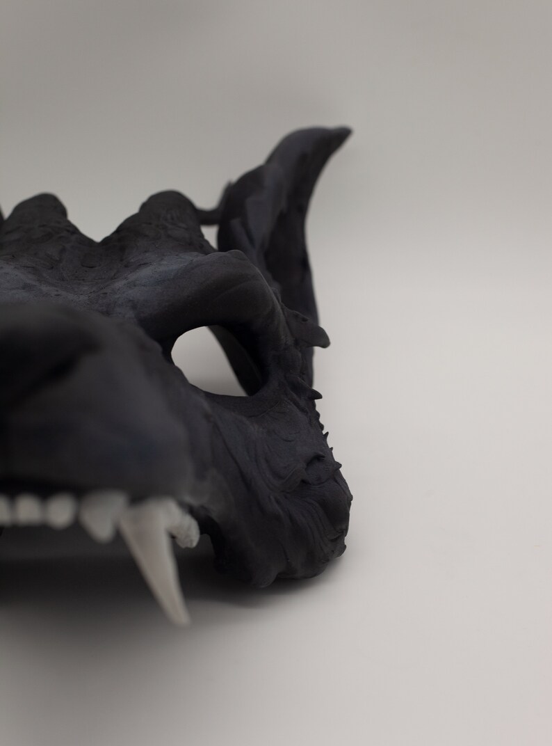 Black Wolf Mask - Wolf Mask Halloween Cosplay, Animal Masks Halloween ...