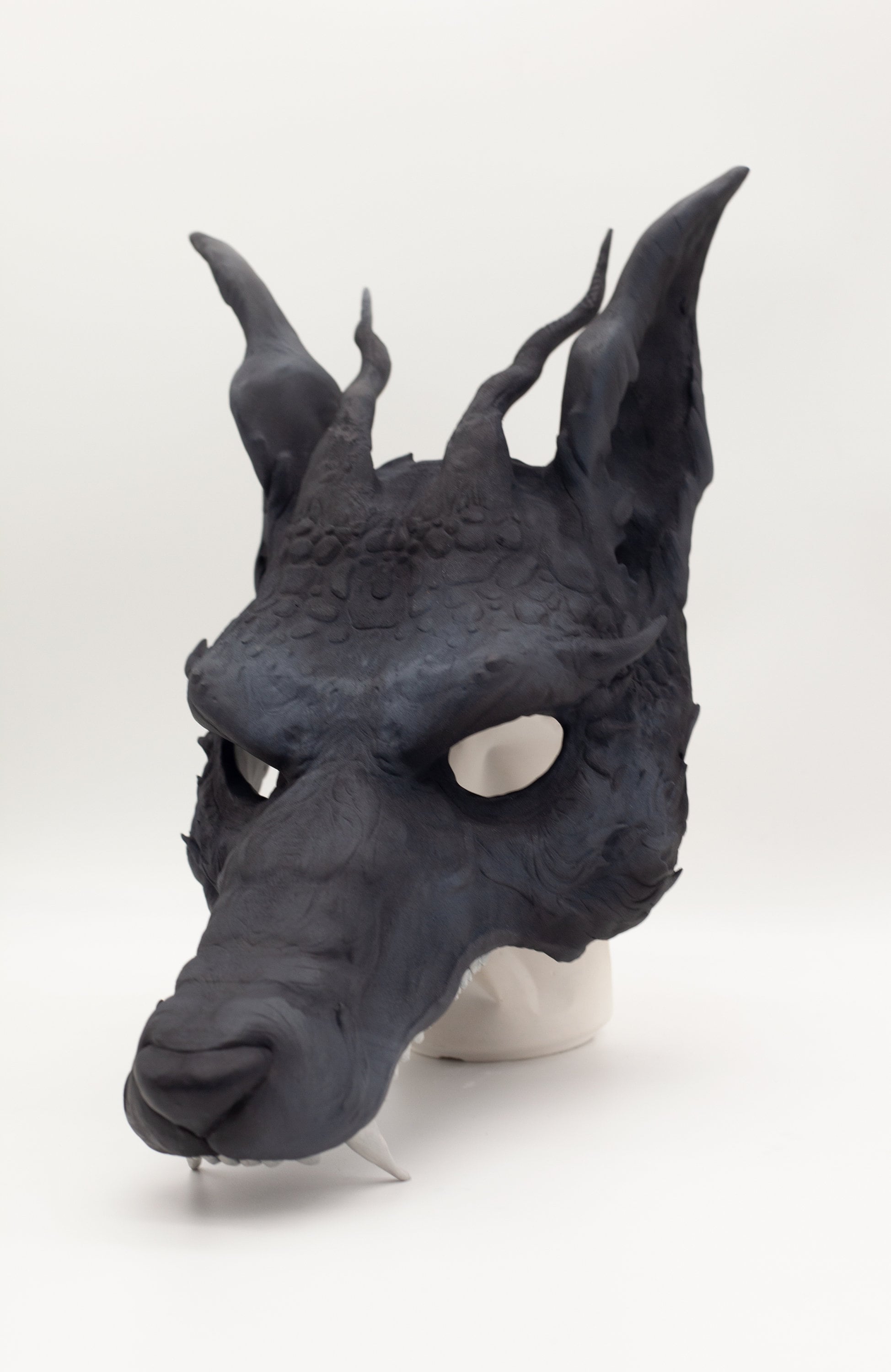 Black Wolf Mask Wolf Mask Halloween Cosplay, Animal Masks Halloween ...