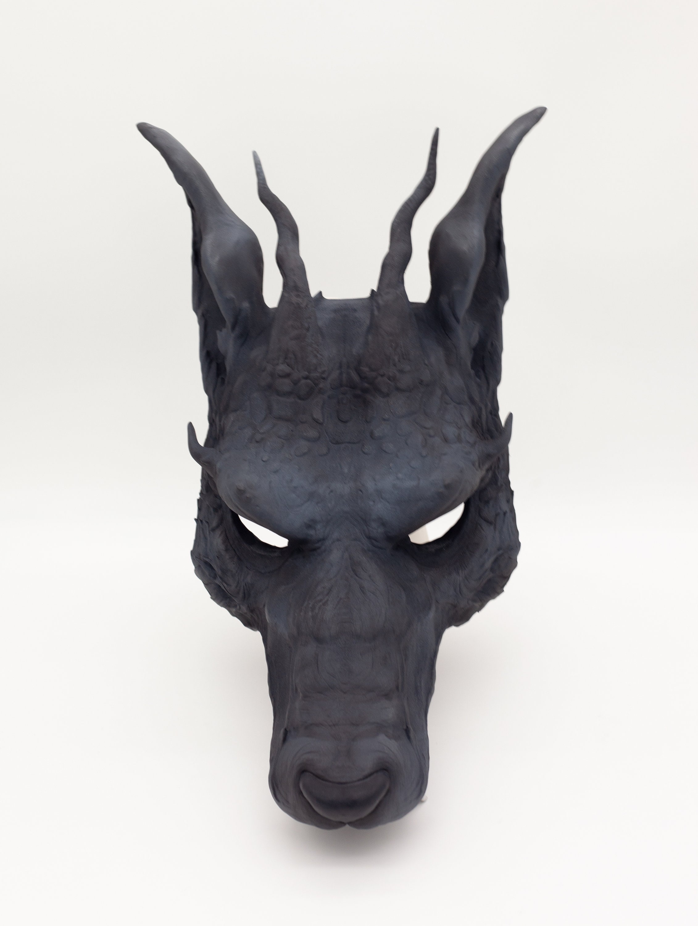 Black Wolf Mask Wolf Mask Halloween Cosplay, Animal Masks Halloween ...