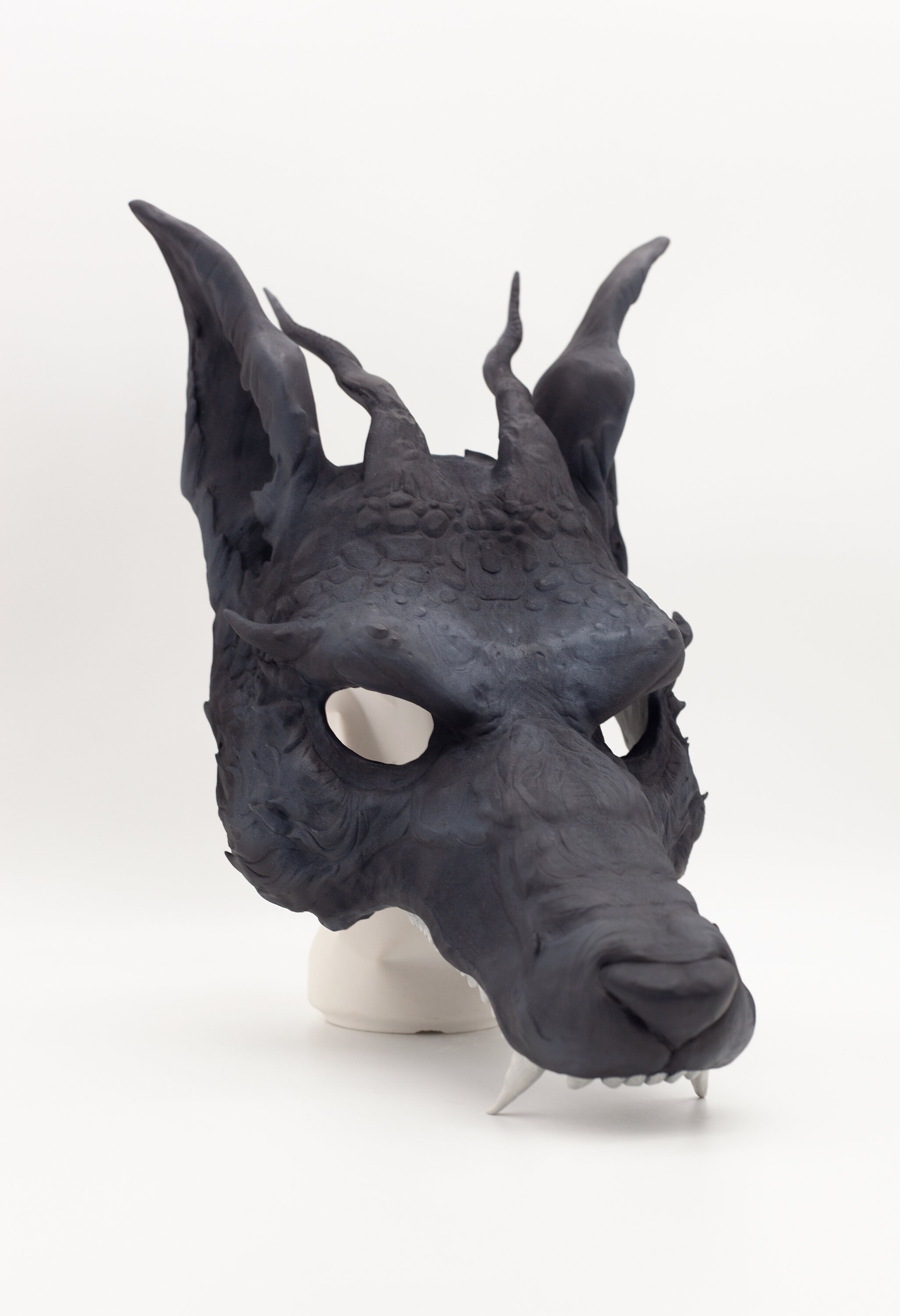 Black Wolf Mask Wolf Mask Halloween Cosplay, Animal Masks Halloween ...