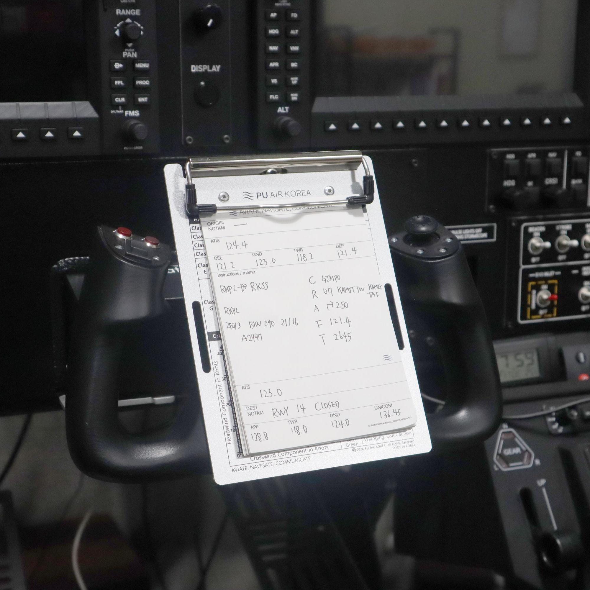 Honeycomb Alpha Yoke Mount Pilot Aluminium Kneeboard, Clipboard - Etsy