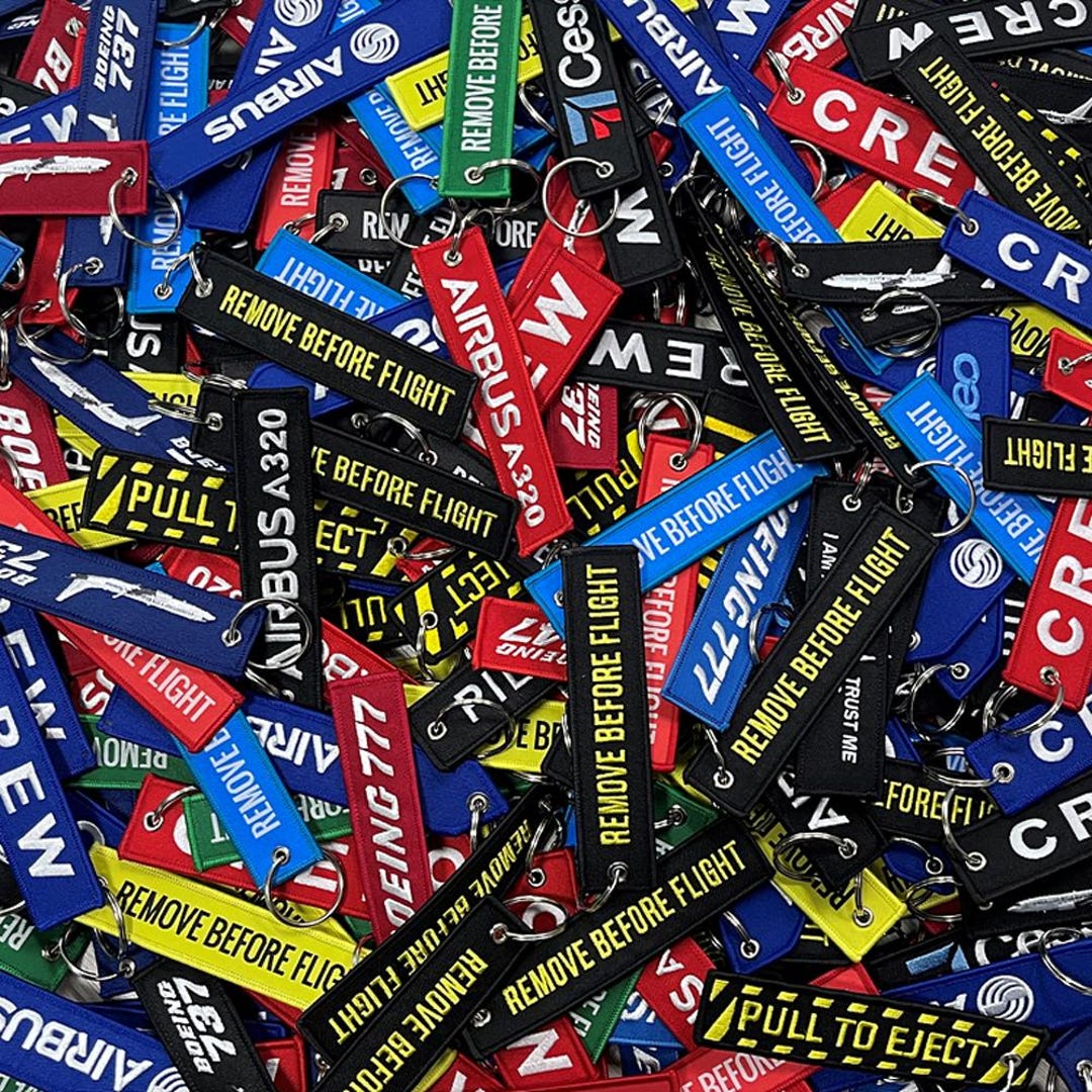 3pcs of Random Keychains for Aviator, Pilot, Flight Crews - Etsy