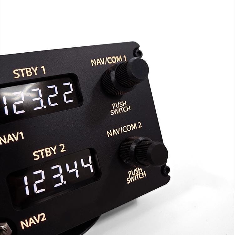 RADIO Panel for MSFS 2020 and 2024, Flight Simulator - Etsy