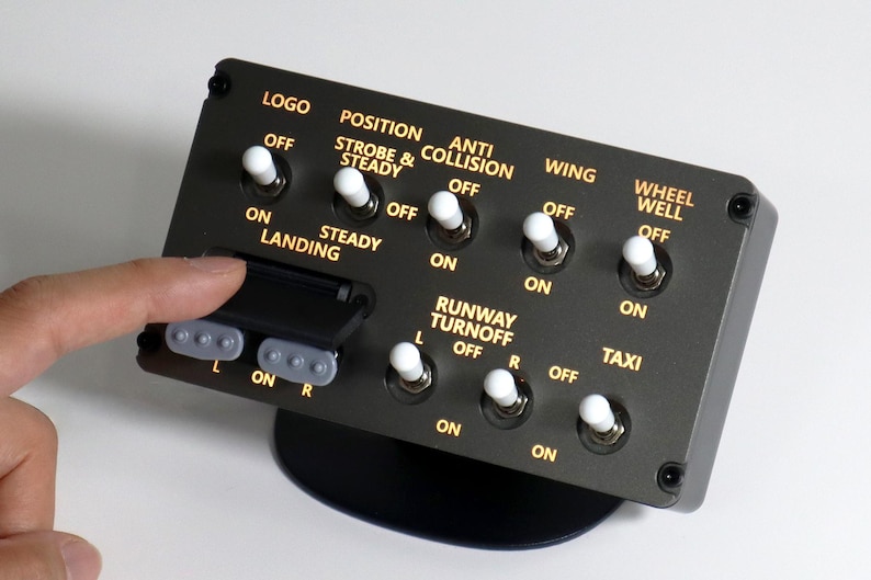 Light Panel for Airbus and Boeing for MSFS, XPLANE Flight Simulator - Etsy