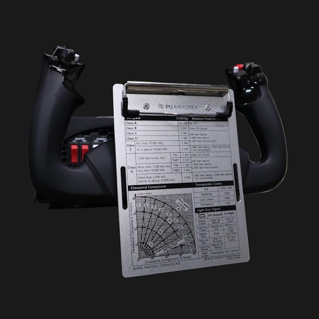 Honeycomb Alpha Yoke Mount Pilot Aluminium Kneeboard, Clipboard - Etsy