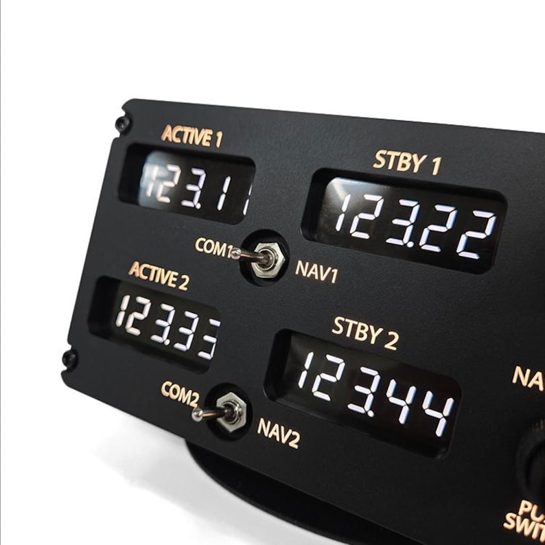 RADIO Panel for MSFS 2020 and 2024, Flight Simulator - Etsy