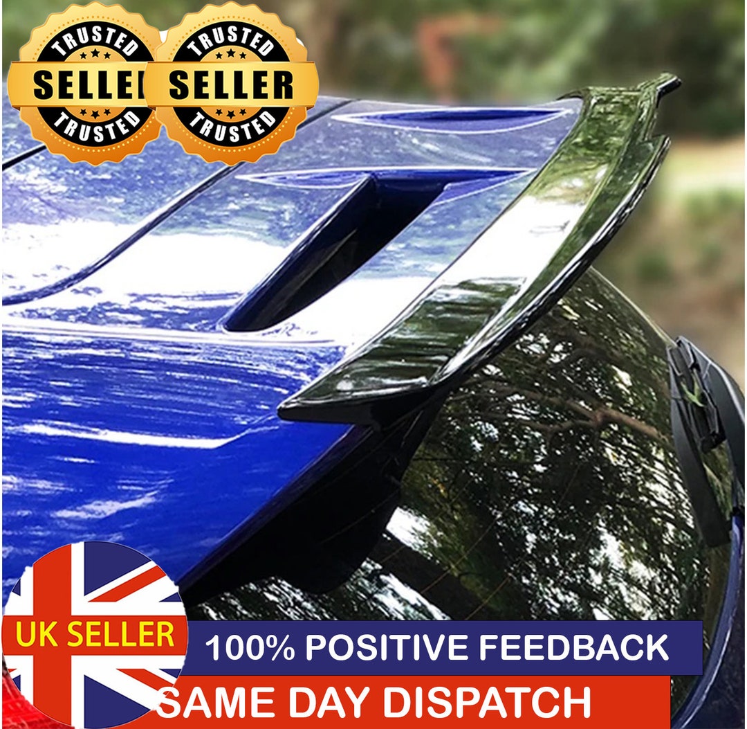 Rear Spoiler Extension Lip Wing Ford Fiesta Mk7-7.5 Zetec S | - Etsy