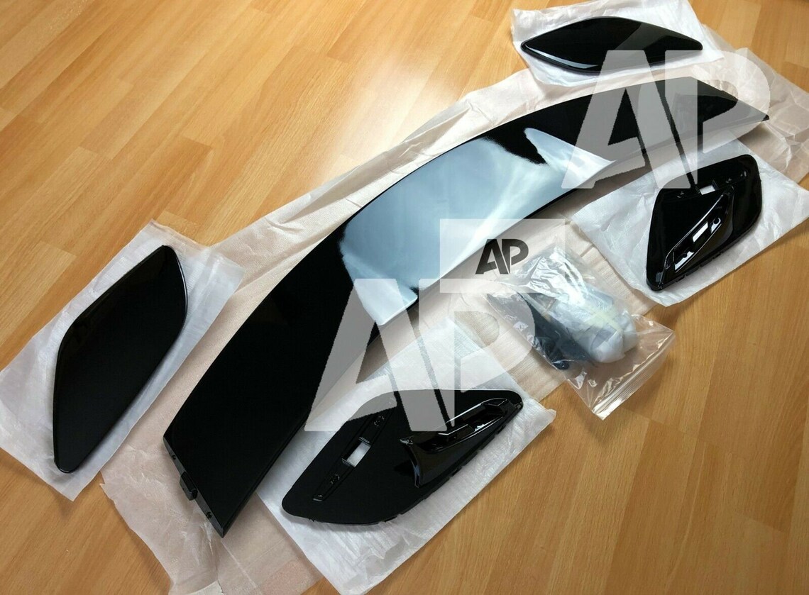 Mercedes 'A45 AMG Style' A Class W176 Gloss Black Boot Roof Spoiler ...