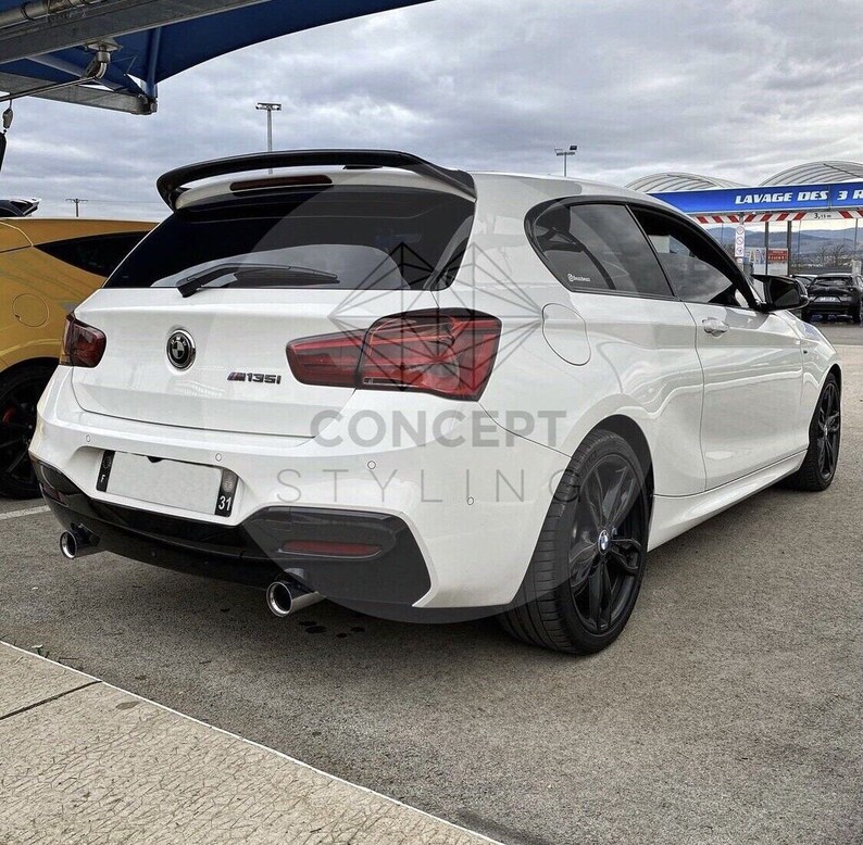 Bmw 1 Series Carbon Fibre Spoiler Ac Style Fit 2013+ F20 F21 Trunk Boot ...