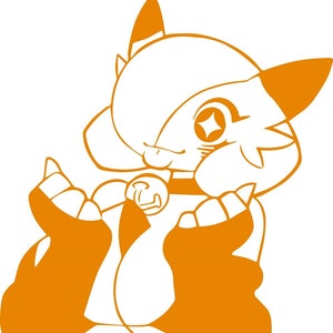 Gardevoir Layered Vinyl Decal Collectables Gift - Etsy