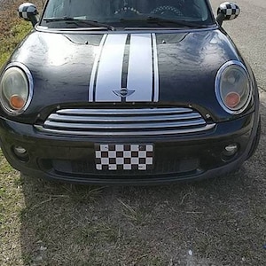2pcs Set Hood Stripes Stickers Decals for Mini Cooper 2001-2022 ...