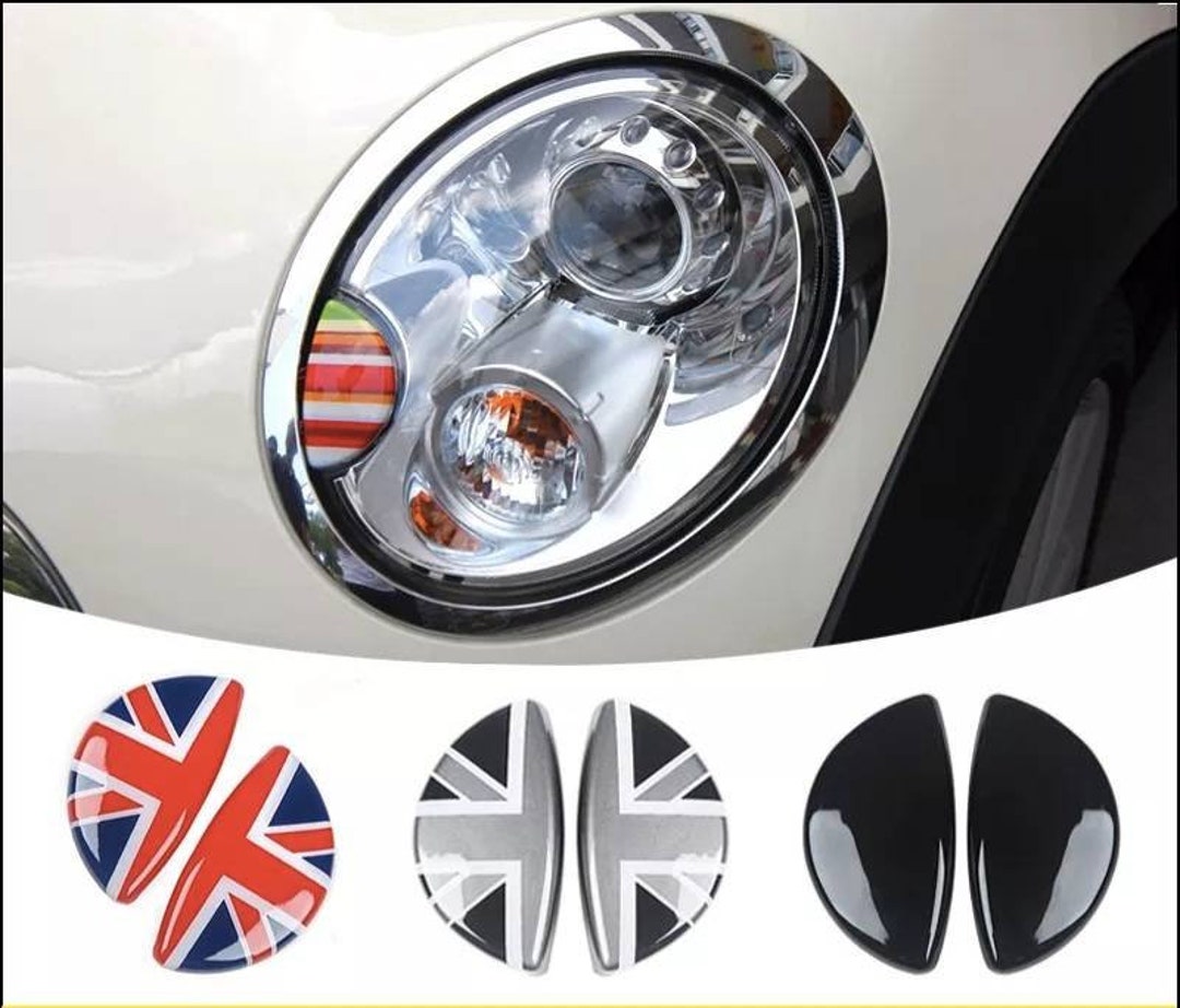 Headlight Nozzle Decals Stickers Set for Mini Cooper S Accessory ...