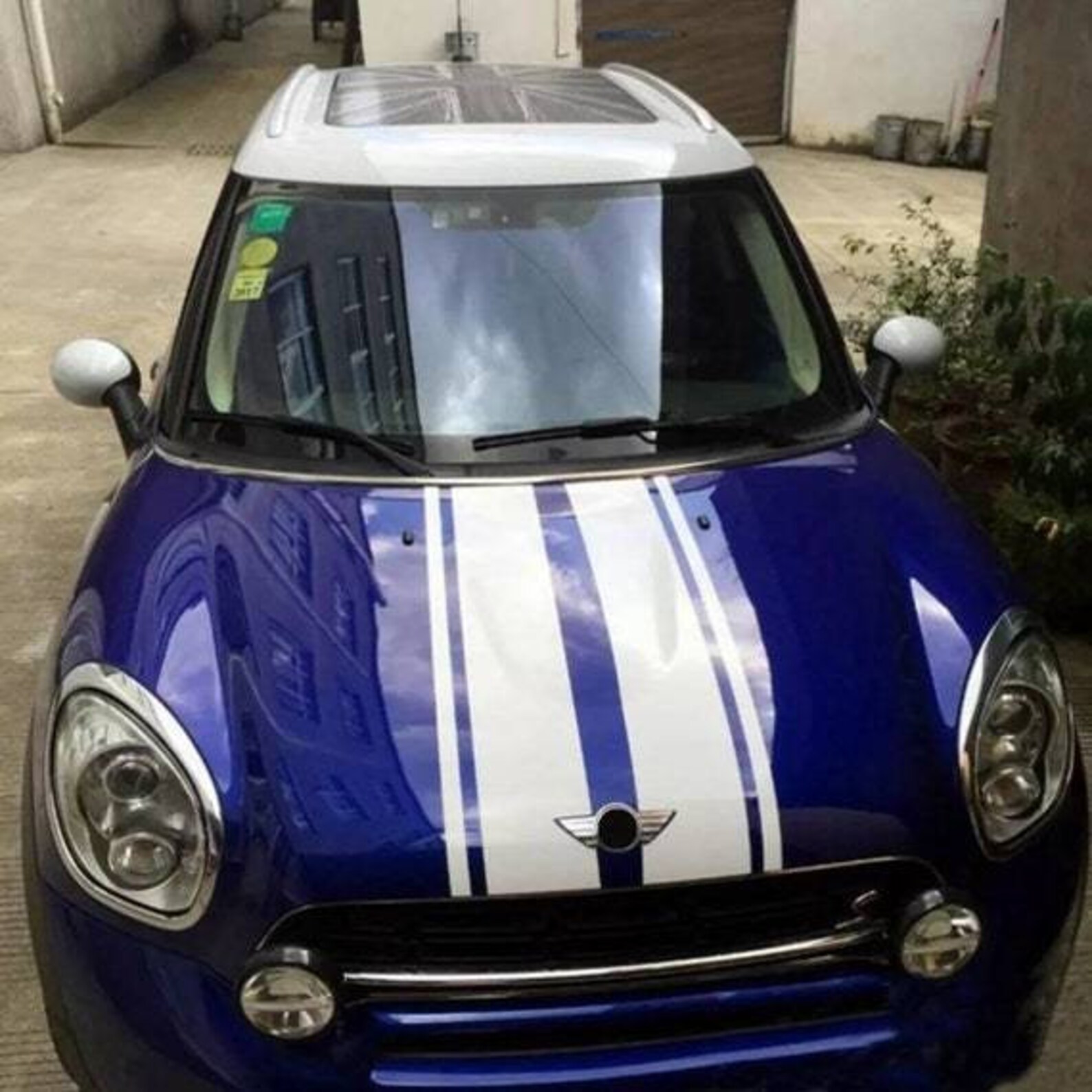 2pcs Set Hood Stripes Stickers Decals for Mini Cooper - Etsy