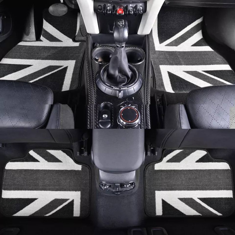 Union Jack Car Floor Mats Custom Fit for Mini Cooper 2001-2024 ...