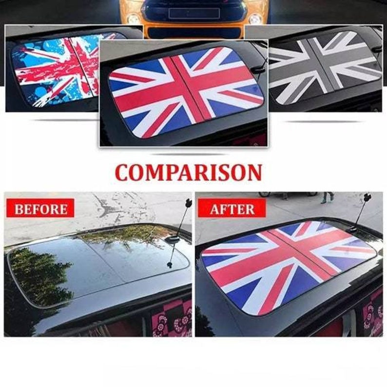 Mini Cooper Sunroof Decal: Waterproof PVC Graphic (2001-2023) - Etsy