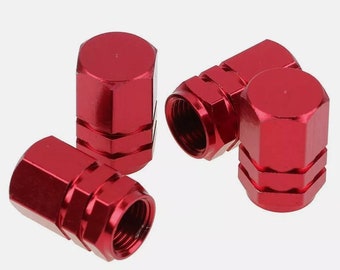 Red Valve Caps - Etsy