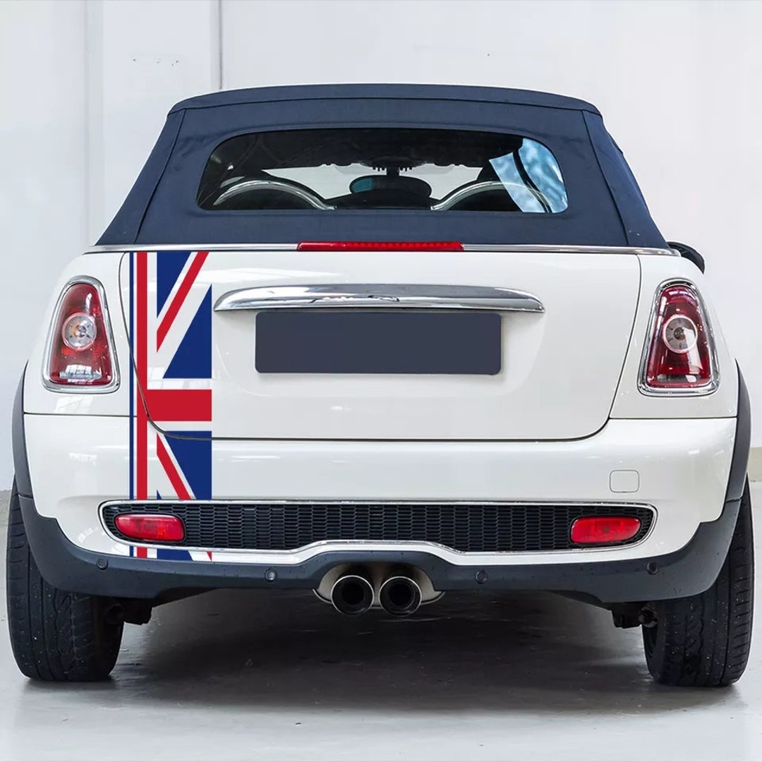2pcs Hood and Trunk Stripes Stickers Decals for Mini Cooper R55 R56 R60 ...