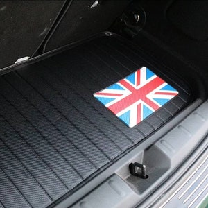 For Mini Cooper F56 Countryman Trunk Mat PVC Leather Cargo Liner Union ...