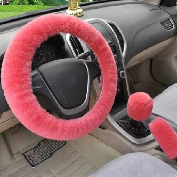 Steering Wheel Fur Cover - Etsy