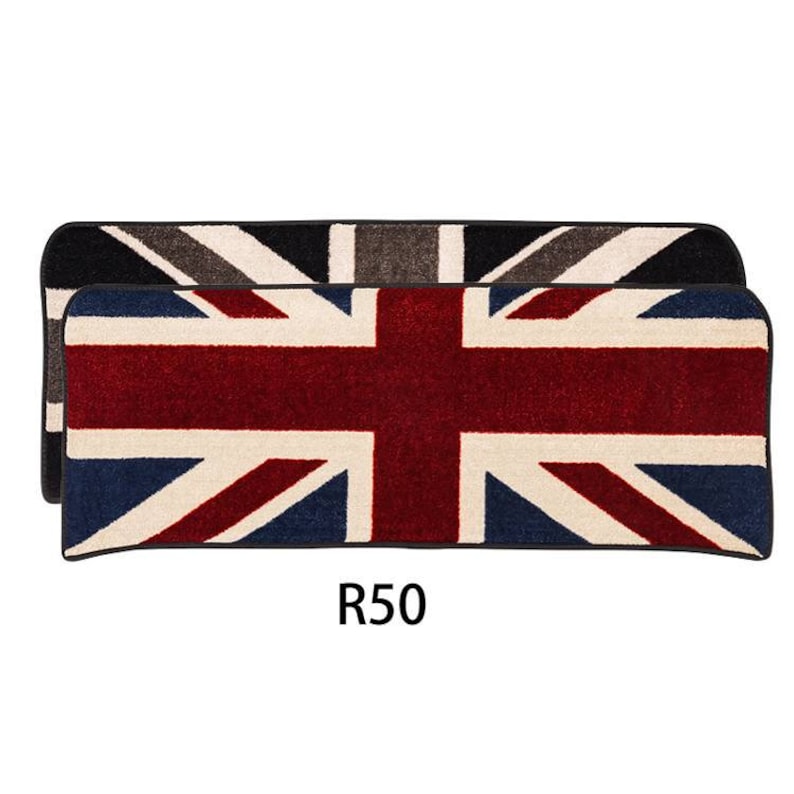 Union Jack Car Trunk Mat: Custom Fit Mini Cooper Floor Protector - Etsy