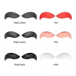 Mini Cooper Headlight Eyelids: Angry Eye Style, ABS Plastic Accessory ...