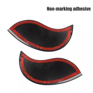 Mini Cooper Headlight Eyelids: Angry Eye Style, ABS Plastic Accessory ...