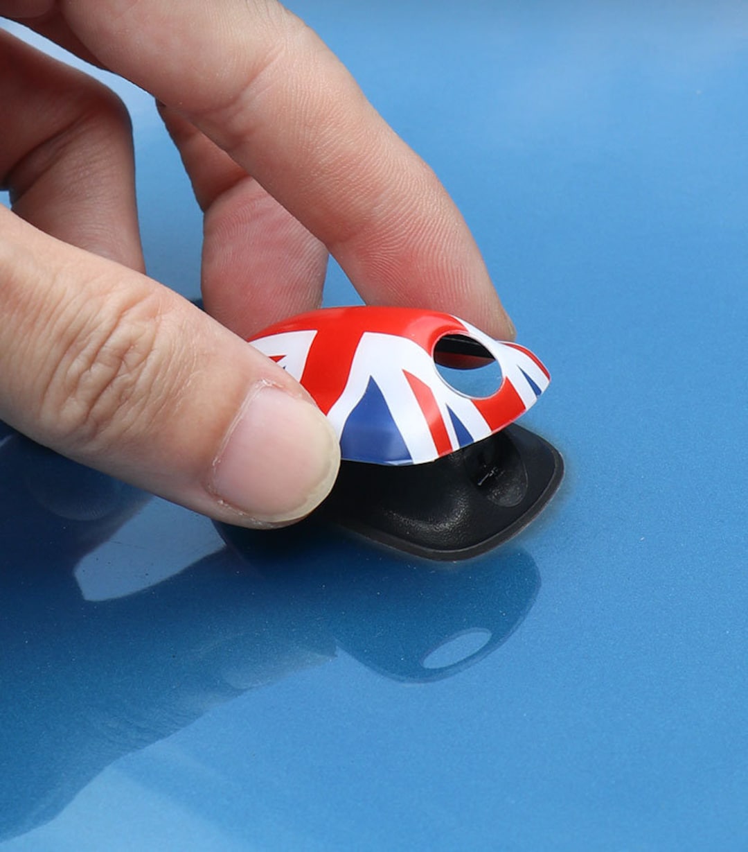 Union Jack Water Spray Nozzle Cover: Mini Cooper F54 F55 F56 F57 F60 ...