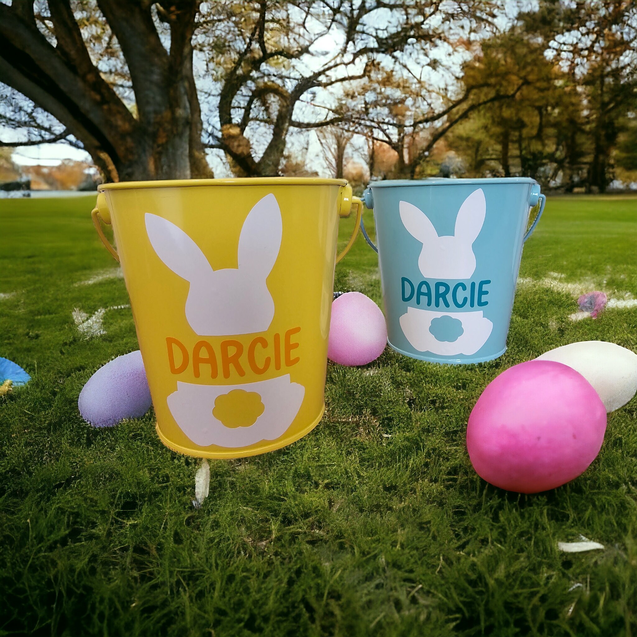 Personalised Easter Bucket | Custom Easter Bucket | Hunting Bucket ...