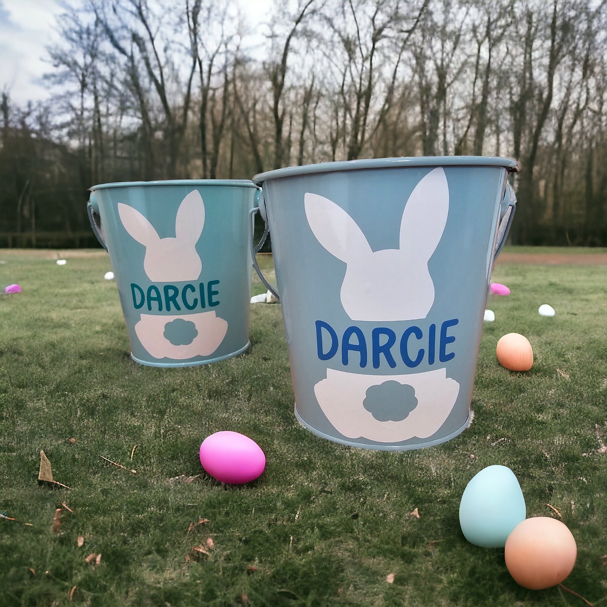Personalised Easter Bucket | Custom Easter Bucket | Hunting Bucket ...