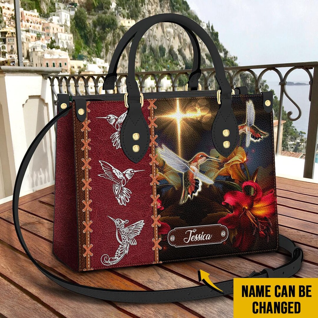 Hummingbird Leather Bag, Crossbody Bag, Woman Shoulder Bag, Gift for ...
