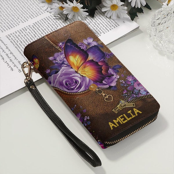 Butterfly Wallet - Etsy