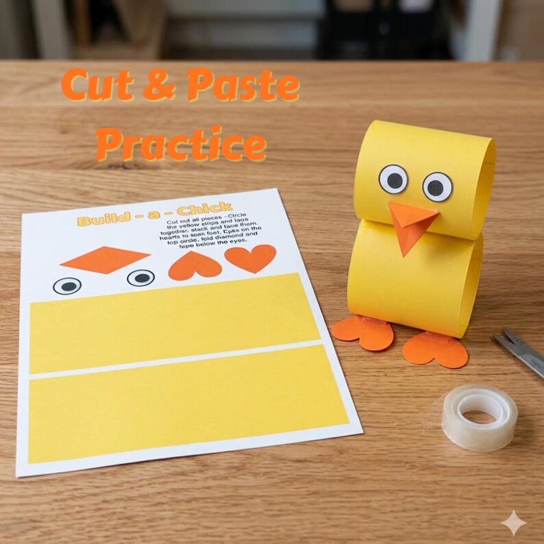Easter Activity Pack + Craft Pack Bundle for Kids Ages 3–6 Color ...
