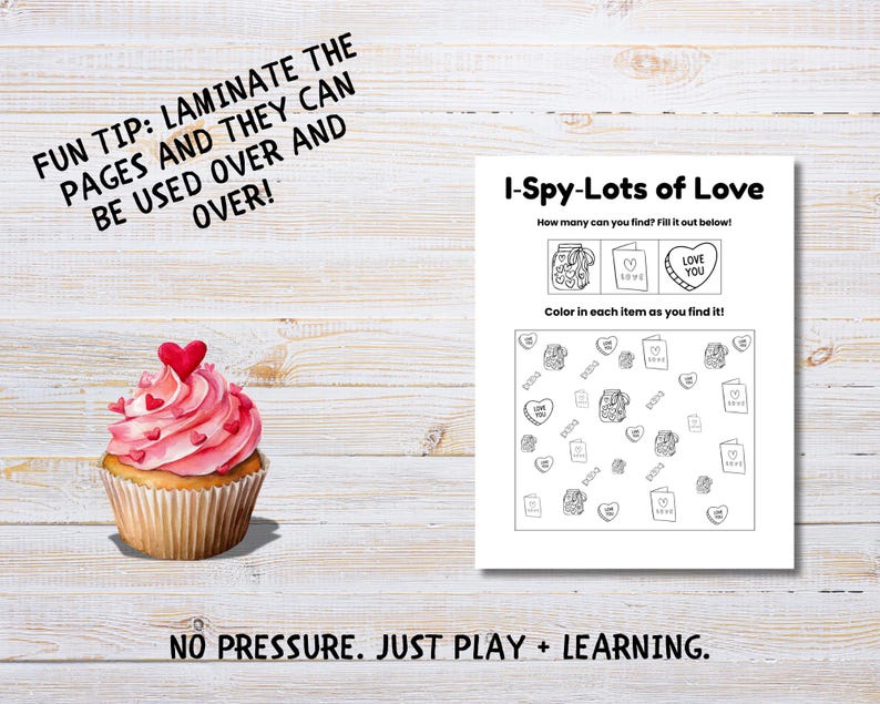 Valentine's Day Toddler Busy Book Printable | Ages 2-4 B&W Montessori ...