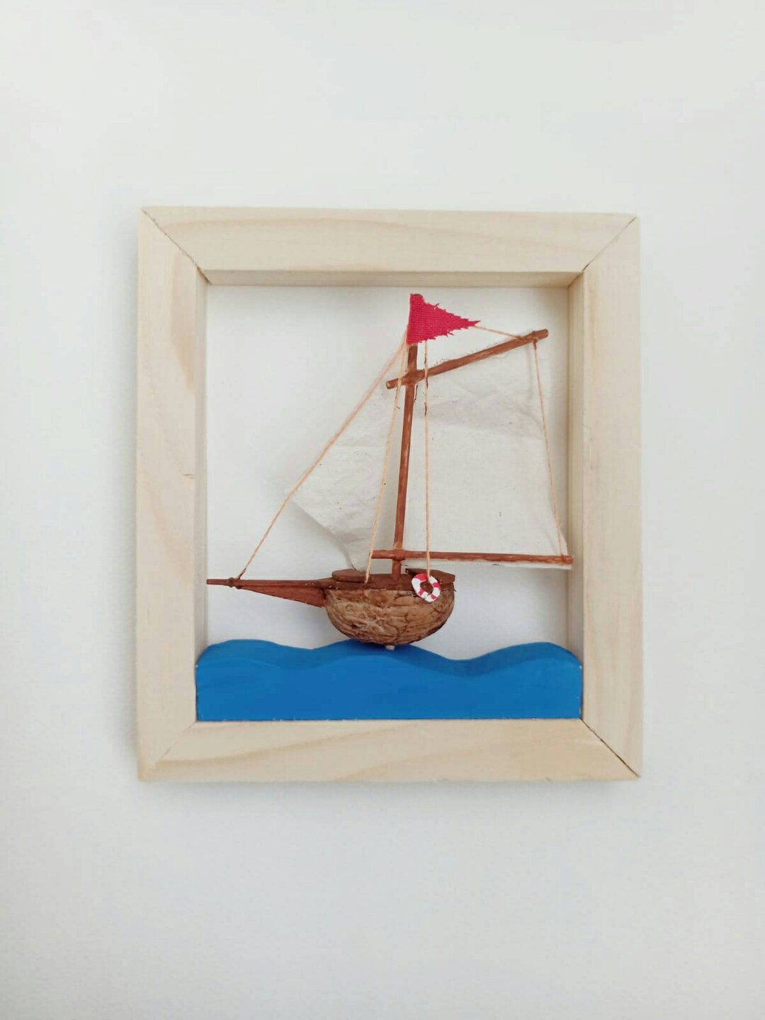 Walnut Shell Ship - Etsy
