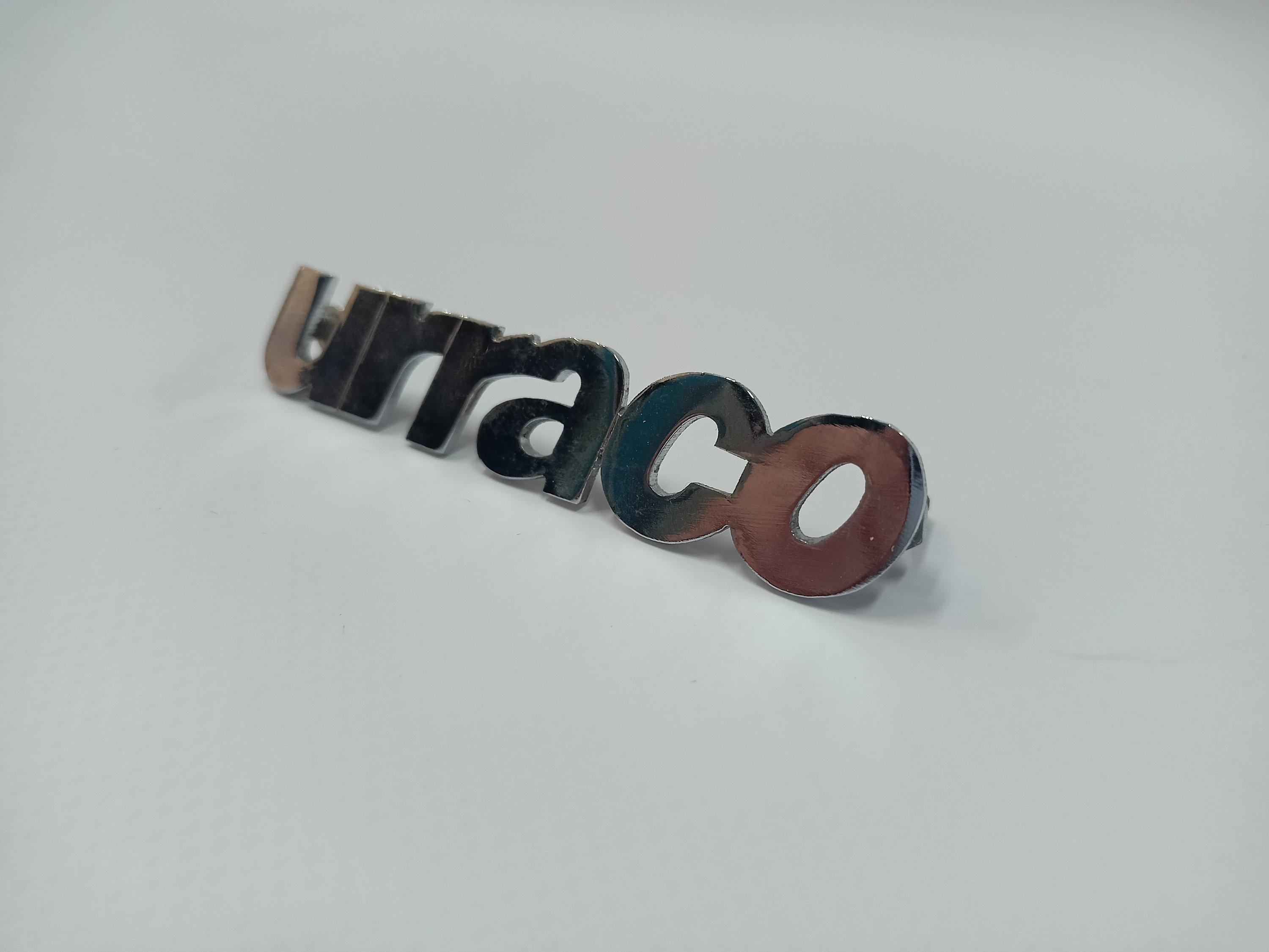 Emblem Written Lamborghini Urraco 80mm Chrome Sign Badge - Etsy