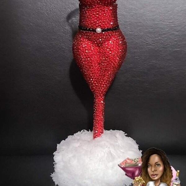 Diva Wine Glass - Etsy