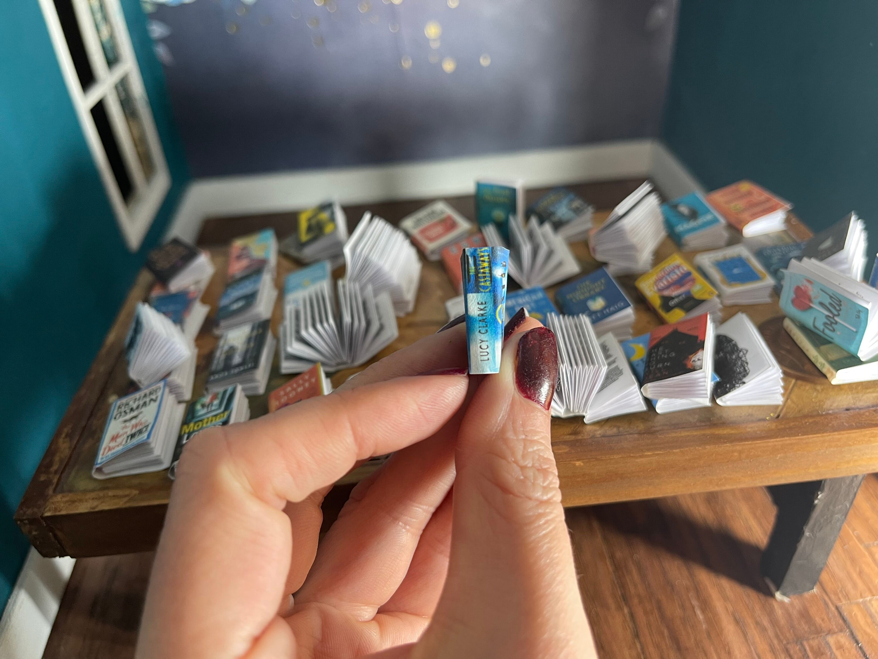 Printable Miniature Books for Dollhouse Model or Diorama - Etsy