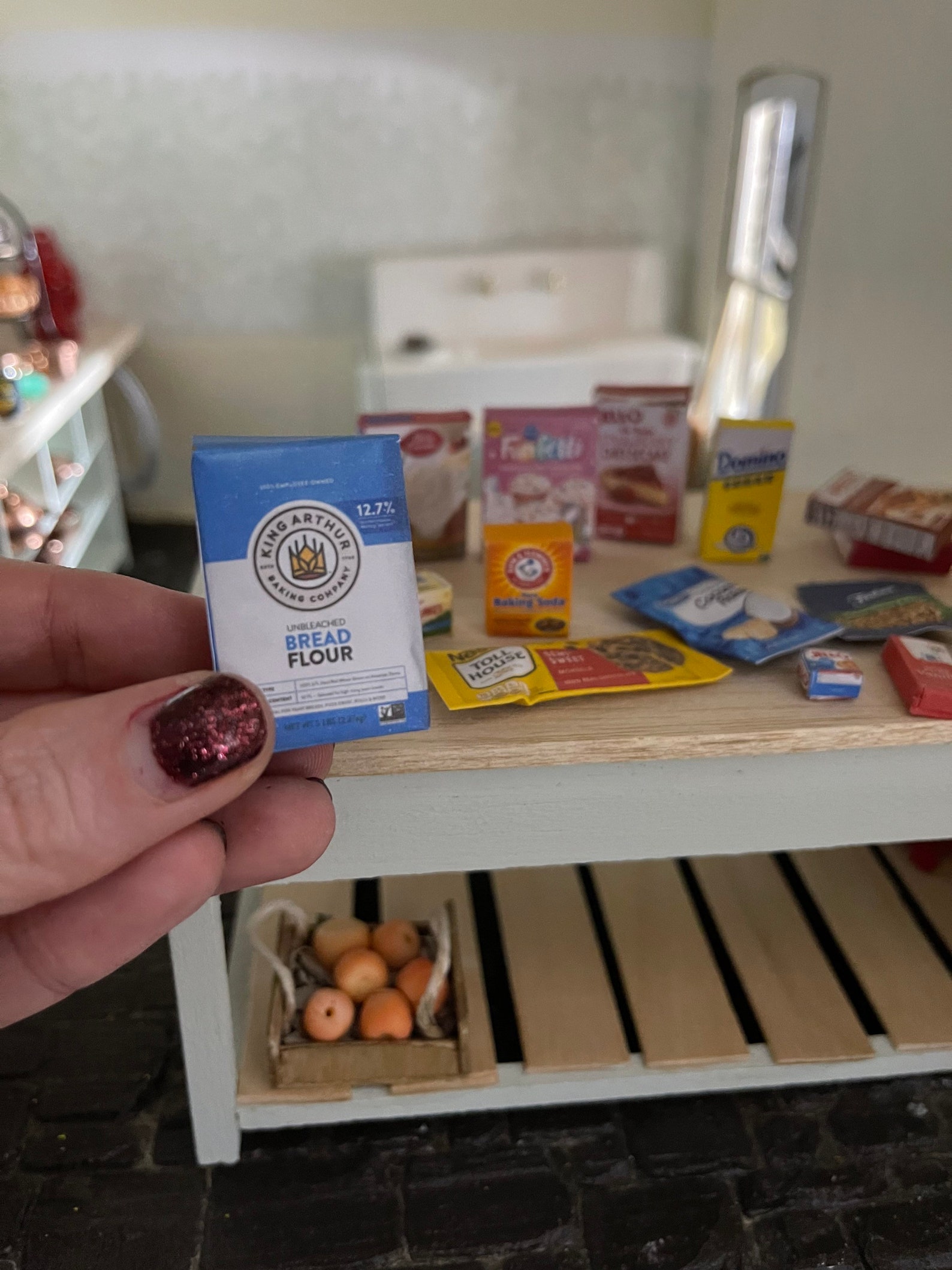 Printable Miniature Baking Packages for Dollhouse Model or - Etsy