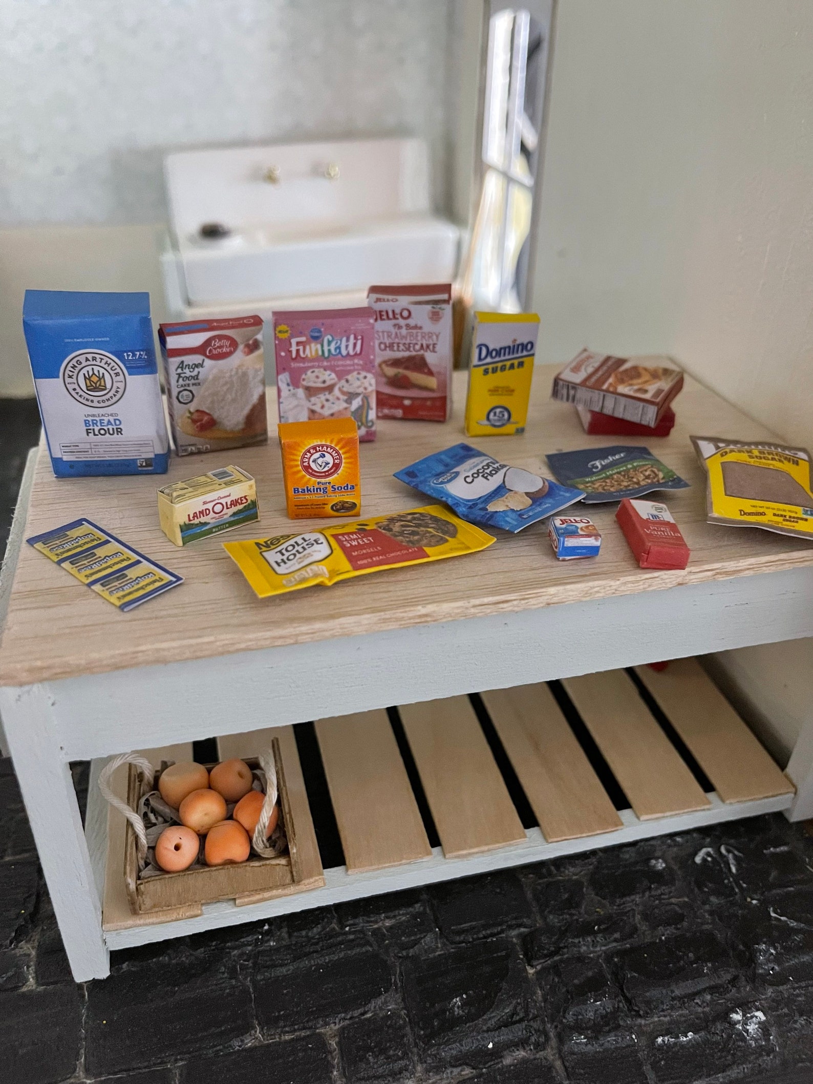 Printable Miniature Baking Packages for Dollhouse, Model or Diorama - Etsy