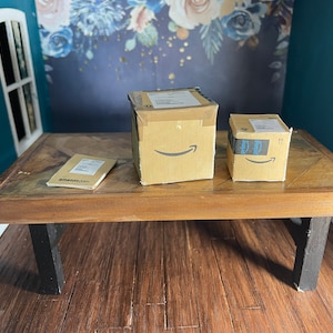 Printable Miniature Amazon Boxes for Dollhouse, Model or Diorama - Etsy